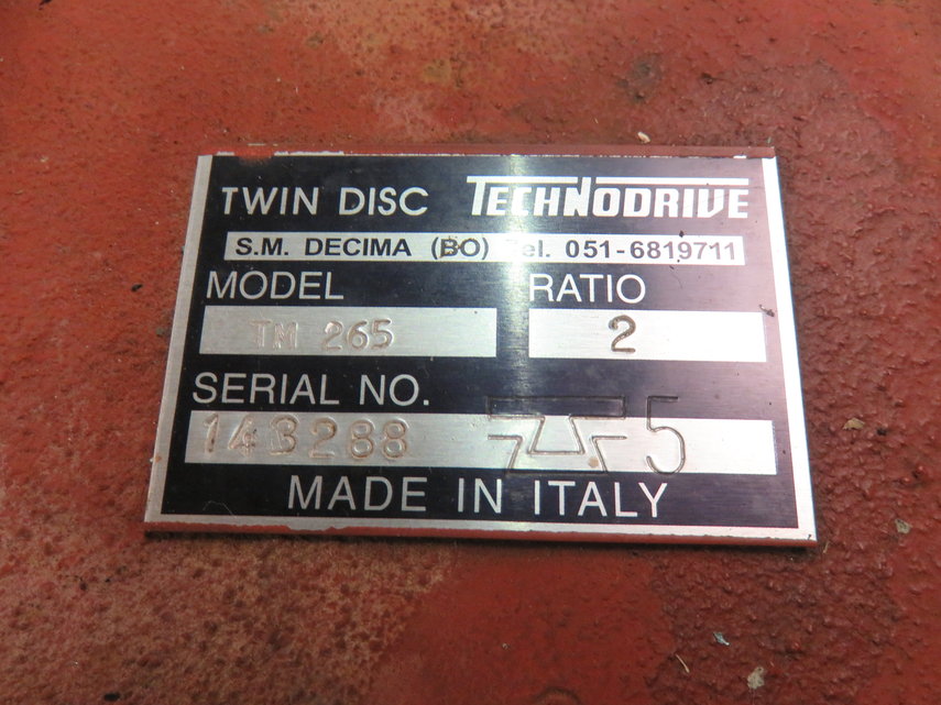 Sell / Buy Twin Disc / Technodrive TM 265